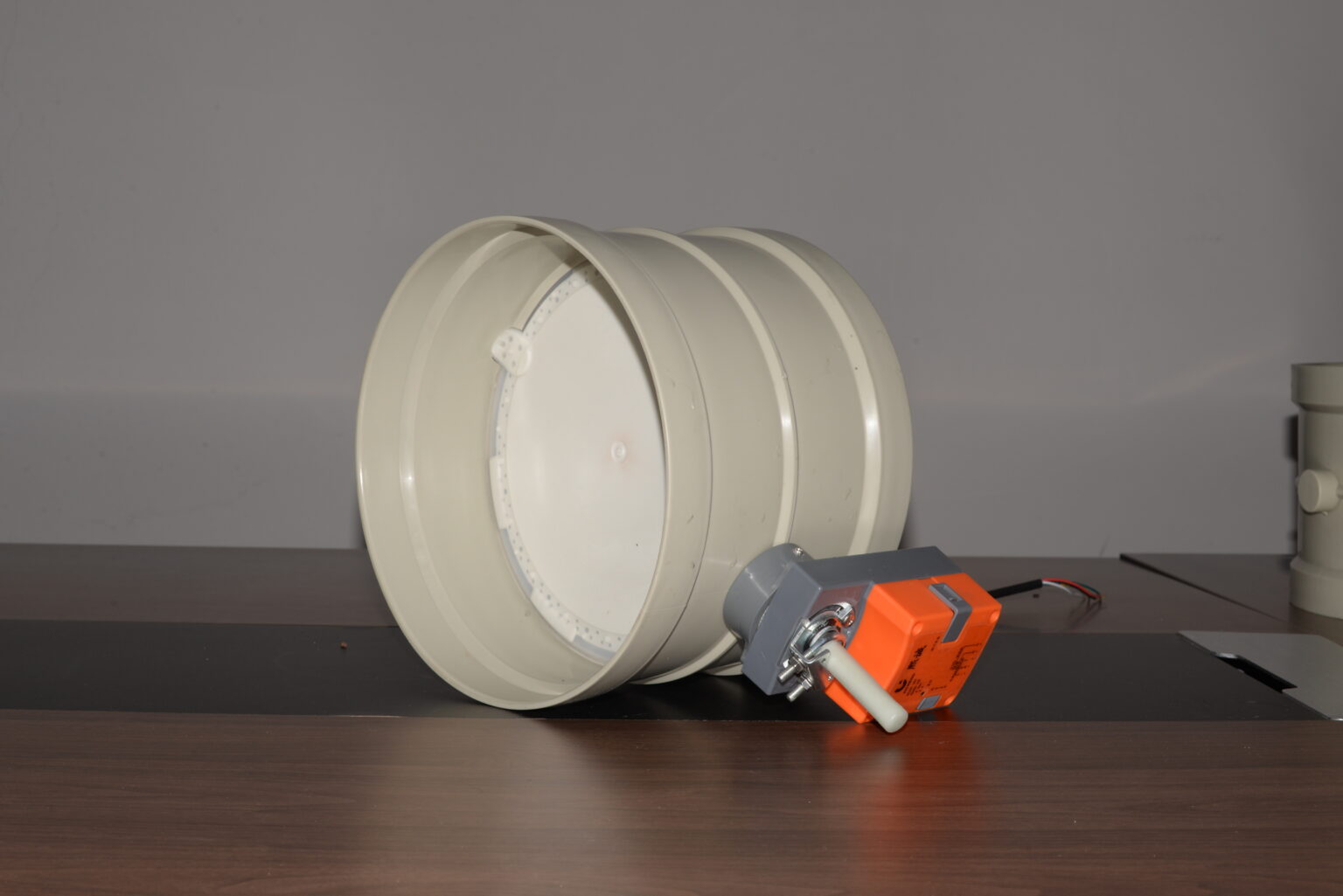 250MM Electric Air Damper Valve - Plastic Duct Damper